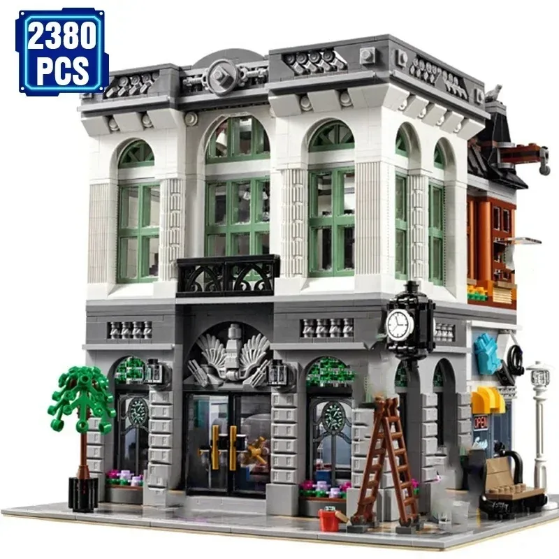 2380PCS-Brick-Bank-Kit-Building-Block-Expert-Assembly-Bricks-Compatible ...