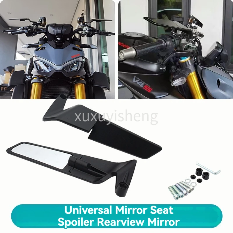 For Kawasaki Z900 Z650 2021 2022 2023 Motorcycle Mirrors Stealth ...