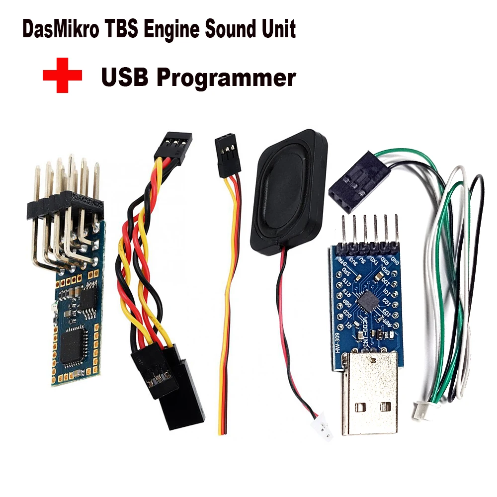 DasMikro-TBS-Mini-Programmable-Engine-Sound-USB-Unit-for-Orlandoo-F150-OH35P01-for-Truck-JJRC ...