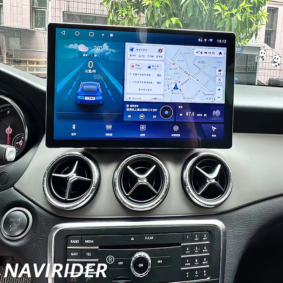 13inch-Dual-System-Android-Carplay-Car-Radio-For-Mercedes-Benz-A-B-GLA ...