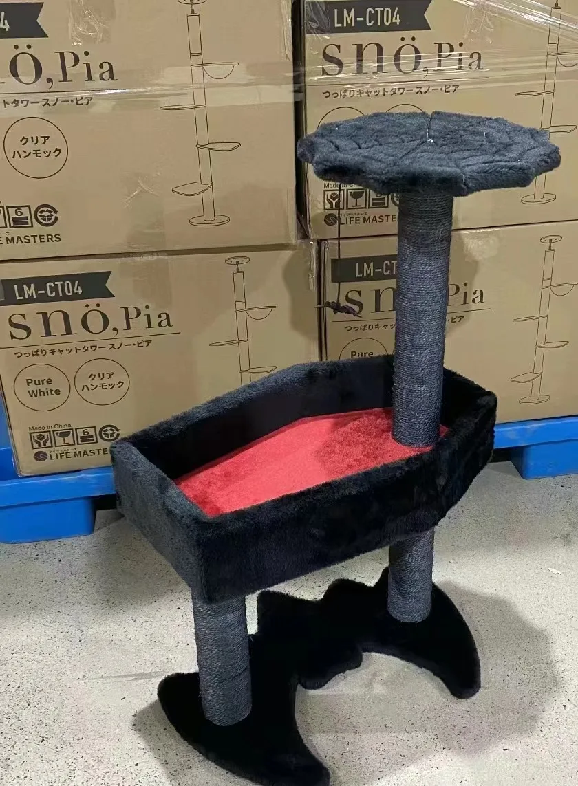 Gothic-Cat-Tree-With-Coffin-Bed-Spooky-Cat-Tree-Toys-For-Halloween-Cat ...