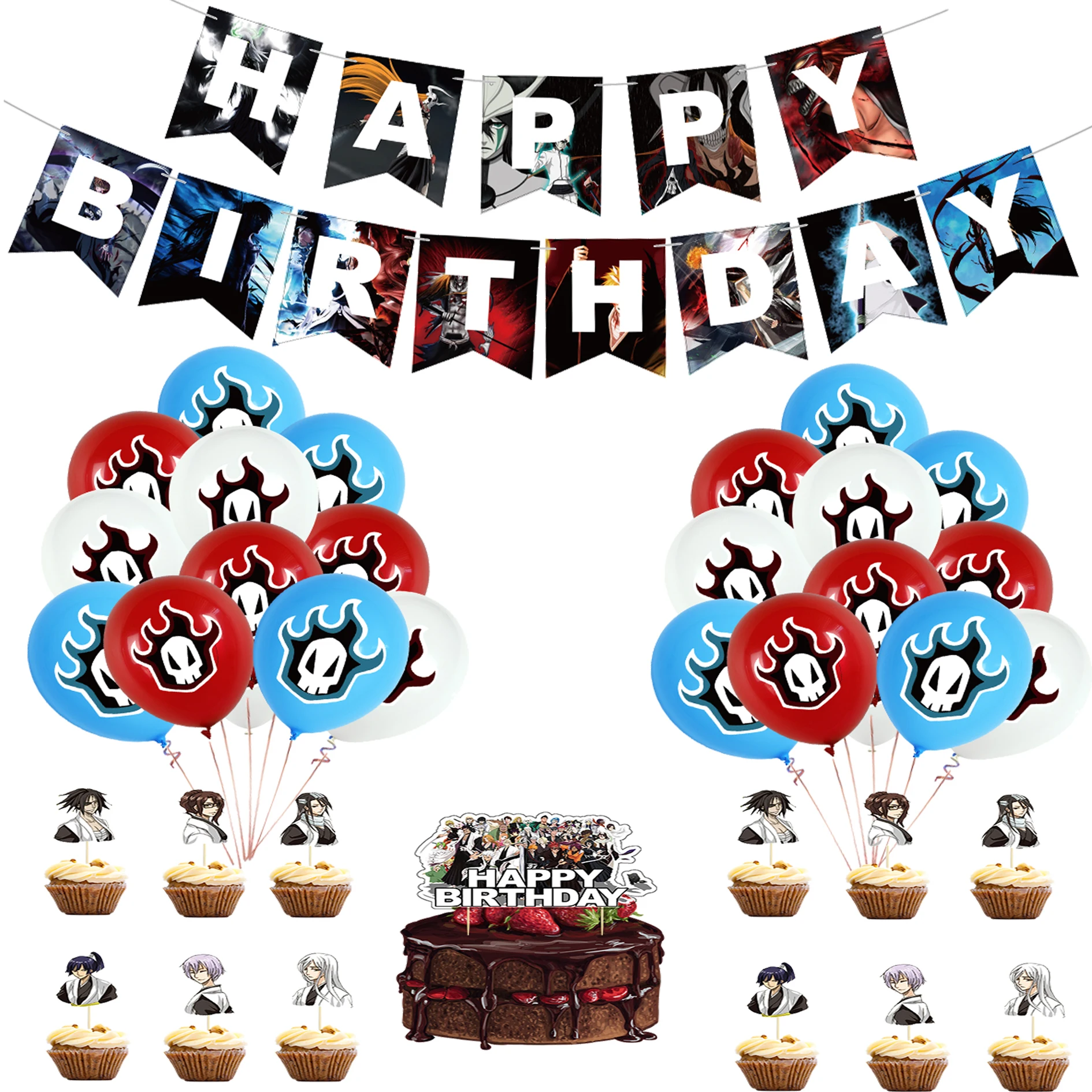 Anime Bleach Birthday Cake