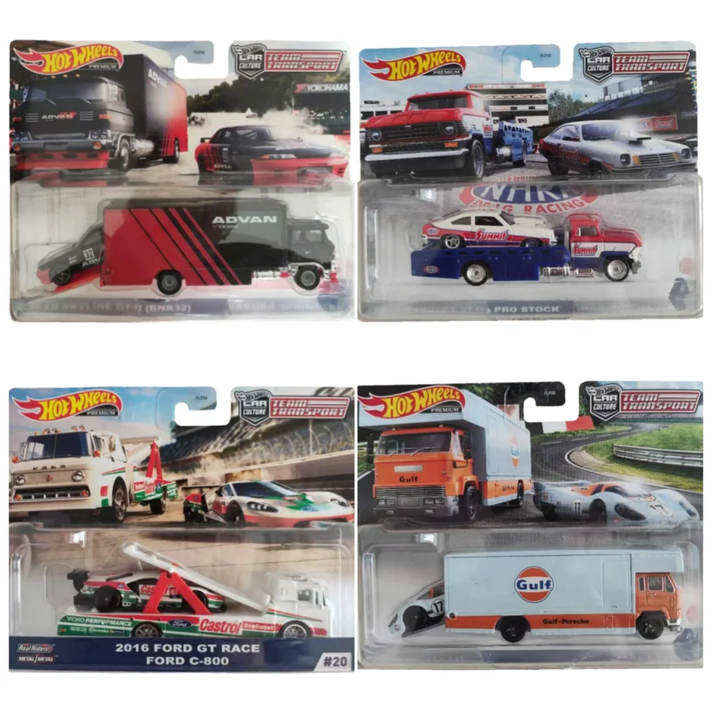 Hot-Wheels-Double-Car-Set-Culture-Team-Transport-Bmw-Ford-Corvette ...