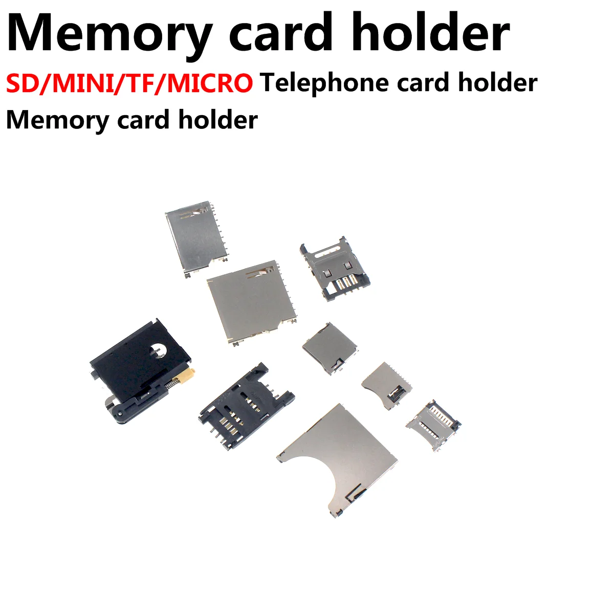 20pcs-SD-MINI-TF-SIM-MICRO-Card-Holder-Card-Slot-Card-Holder-Mobile ...