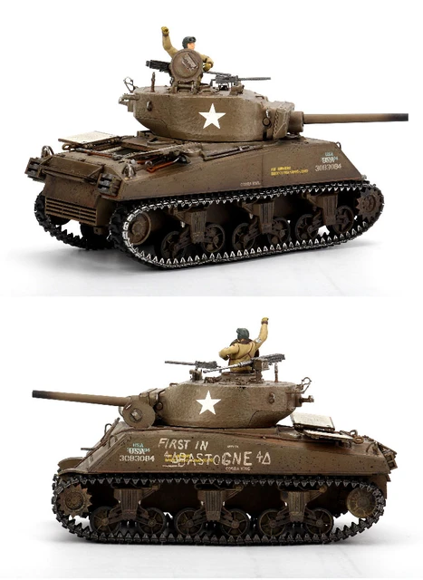 Cast Metal Army Tanks