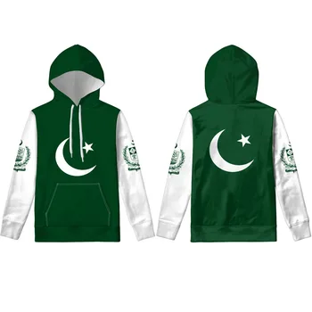 Pakistan Zipper Hoodie Custom Name Number Pak Sweatshirt Nation Flag ...