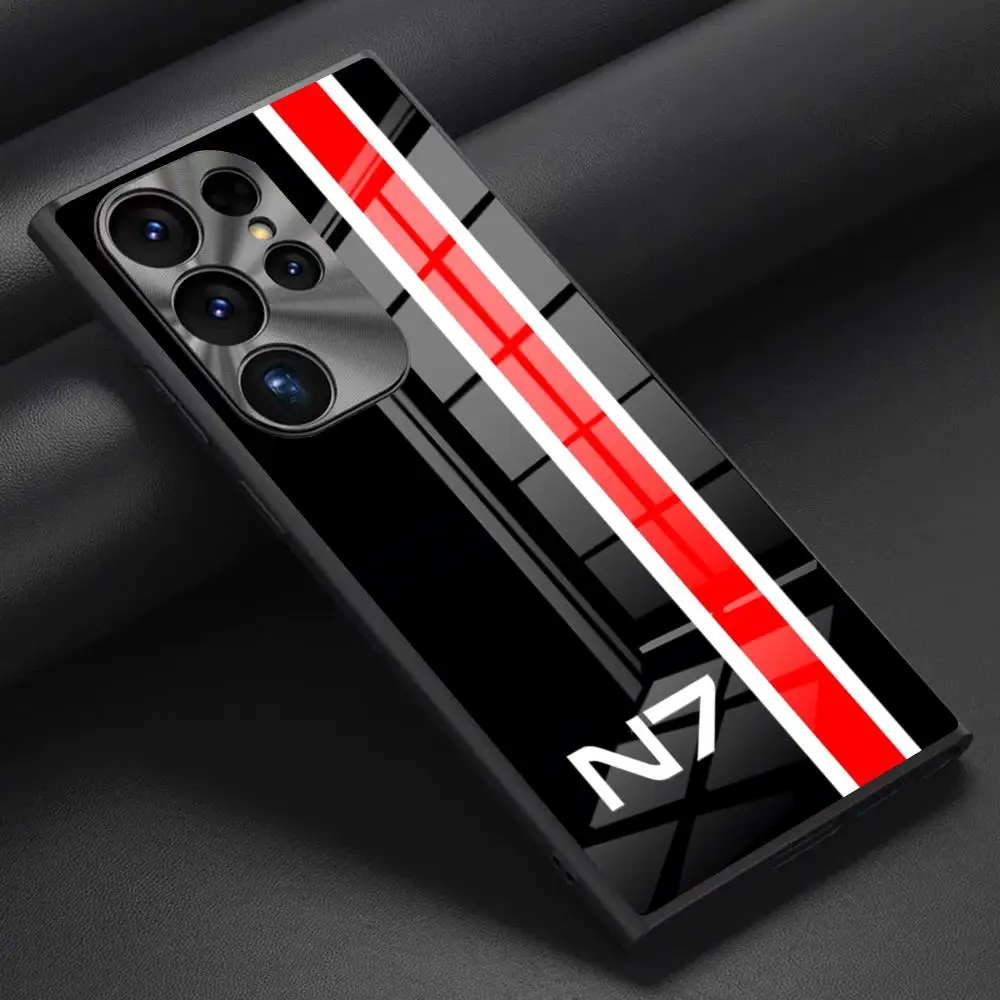N7 Mass Effect Phone Case For Samsung S24 S23 S21 S20 S22 A24 A34 A54 ...