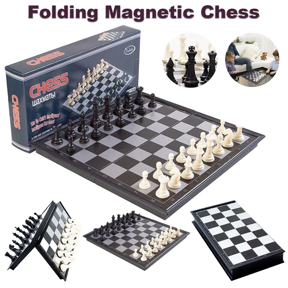 Folding-Magnetic-Chess-19-5-19-5cm-Plastic-Chessboard-Game-Foldable ...