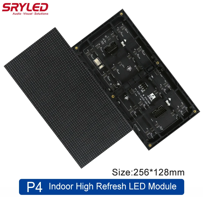 SRYLED-P4-LED-Module-Full-Color-High-Refresh-SMD2121-256-128MM-Indoor ...