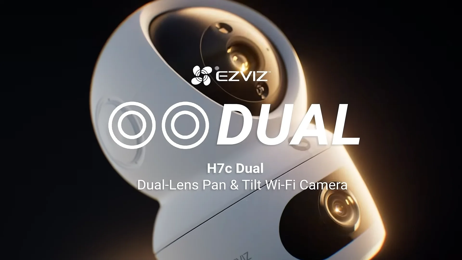 EZVIZ H7c Dual Lens 2K+ (4MP + 4MP) 360 Degree Pan & Tilt Color Night ...