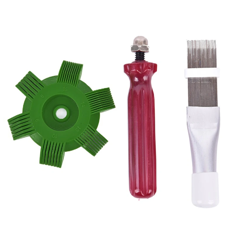 1set Universal Car A/C Radiator Condenser Evaporator Fin Straightener ...