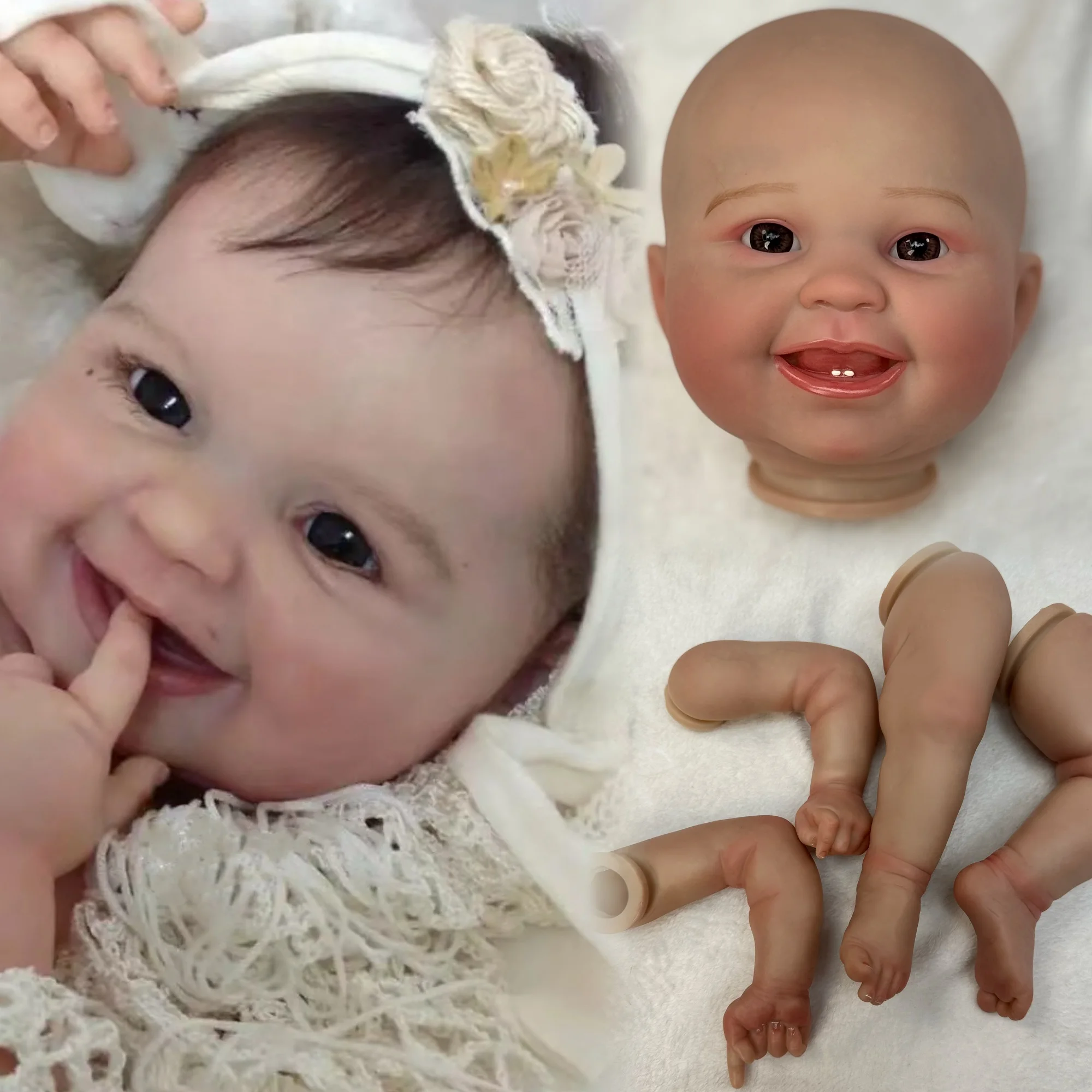 50CM-Juliana-Painted-Bebe-Reborn-Doll-Kits-Cute-Newborn-Baby-Doll-Parts ...
