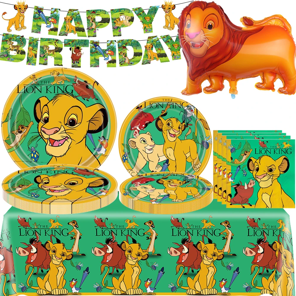 Lion-King-Birthday-Party-Supplies-Simba-Lion-King-Decorations ...