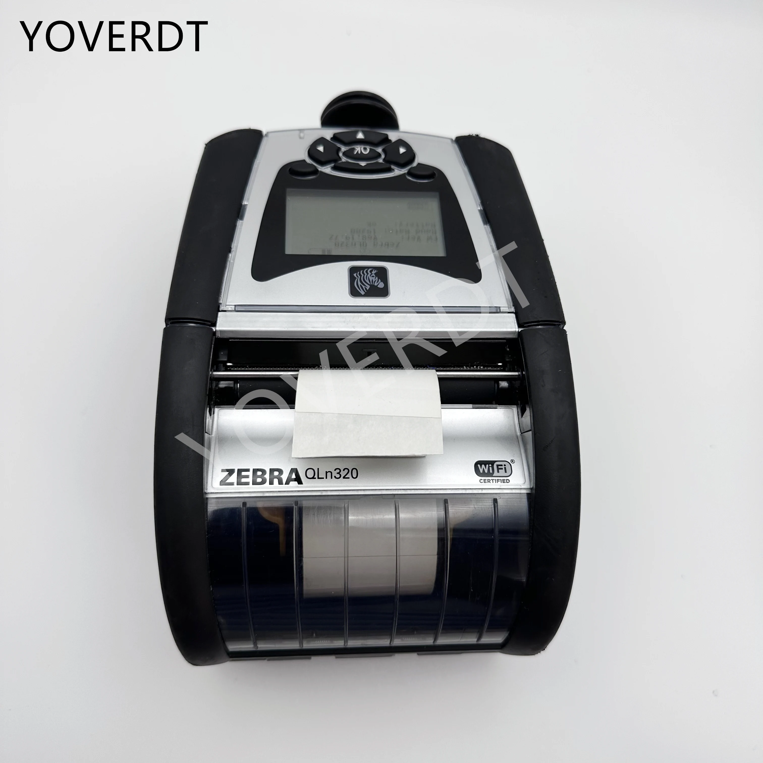 Zebra-QLn320-Barcode-Printer-WiFi-Bluetooth-with-Belt-Clip-And-Used ...