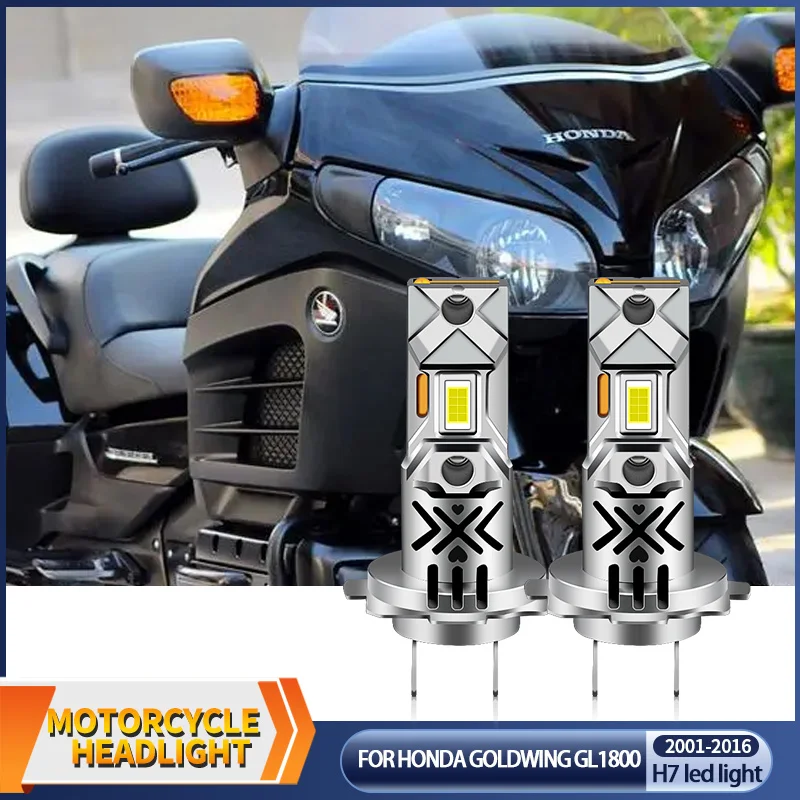 1-2Pcs-12V-Motorcycle-60W-White-12000lm-H7-LED-Headlight-Bulbs-6000k ...