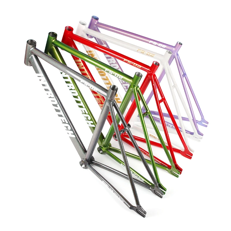 INTRO7-Fixed-Gear-Bike-Frame-Fixie-Bicycle-Single-Speed-Track-Cycling ...