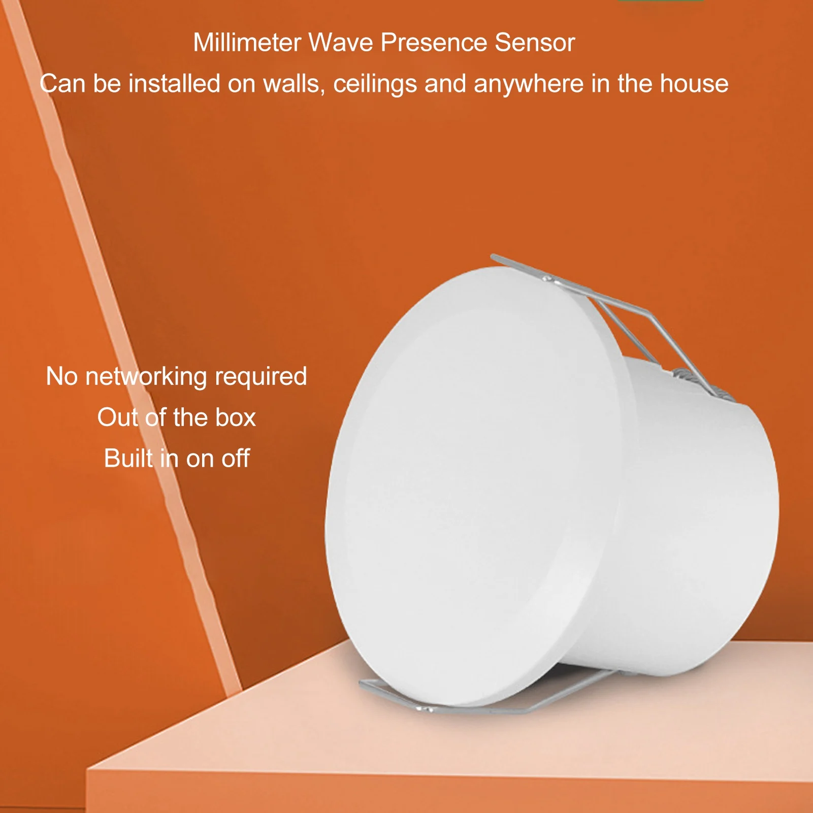 AC220V/110V Millimeter Wave Presence Sensor Adjustable 24GHz Motion ...