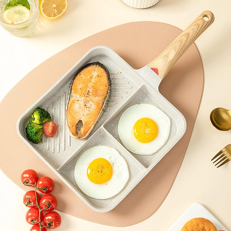 Fried-Egg-Frying-Pan-Partition-Frying-Pan3-In1-Breakfast-Frying-Pan ...