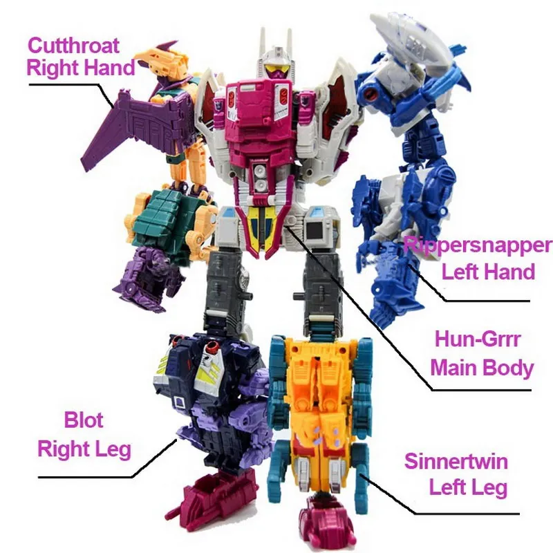 Abominus Hun-Gurrr Blot Cutthroad Rippersnapper Sinnertwin 5IN1 Combine ...