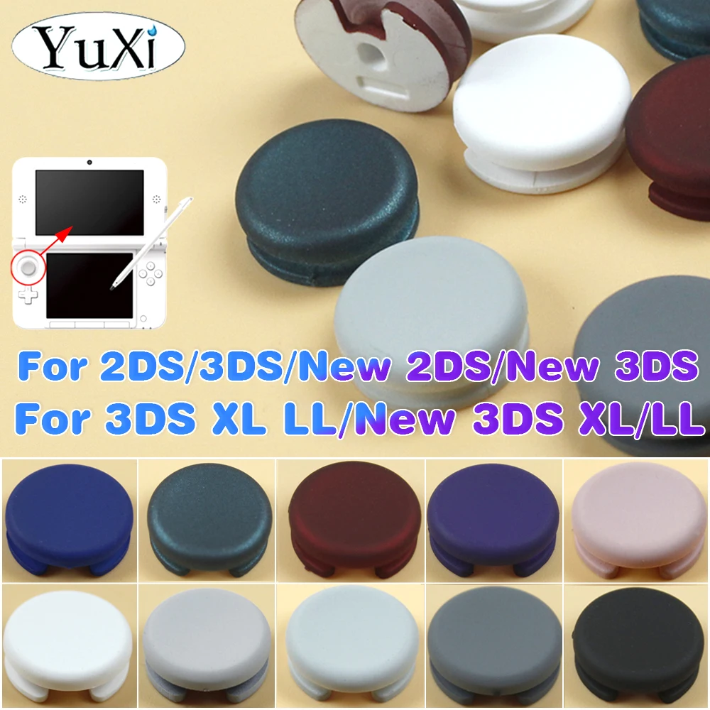 1Pc For 2DS 3DS XL LL Analog Joystick Cap Cover For New 2DS New 3DS LL ...