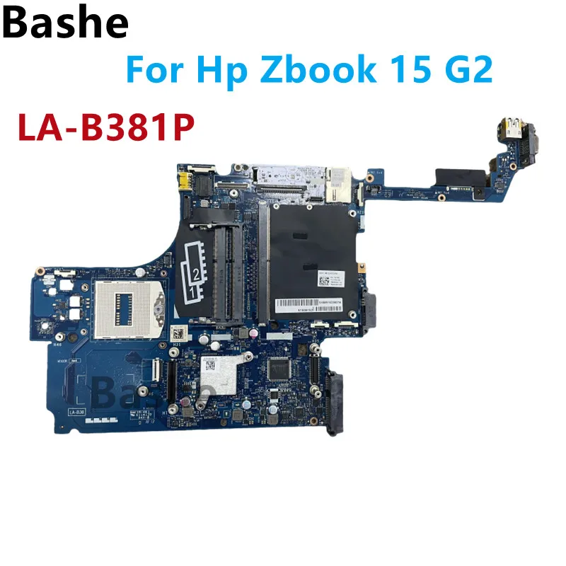 For Hp Zbook 15 G2 Laptop Motherboard 4 Ram Slot 784468-001 784468-601 ...