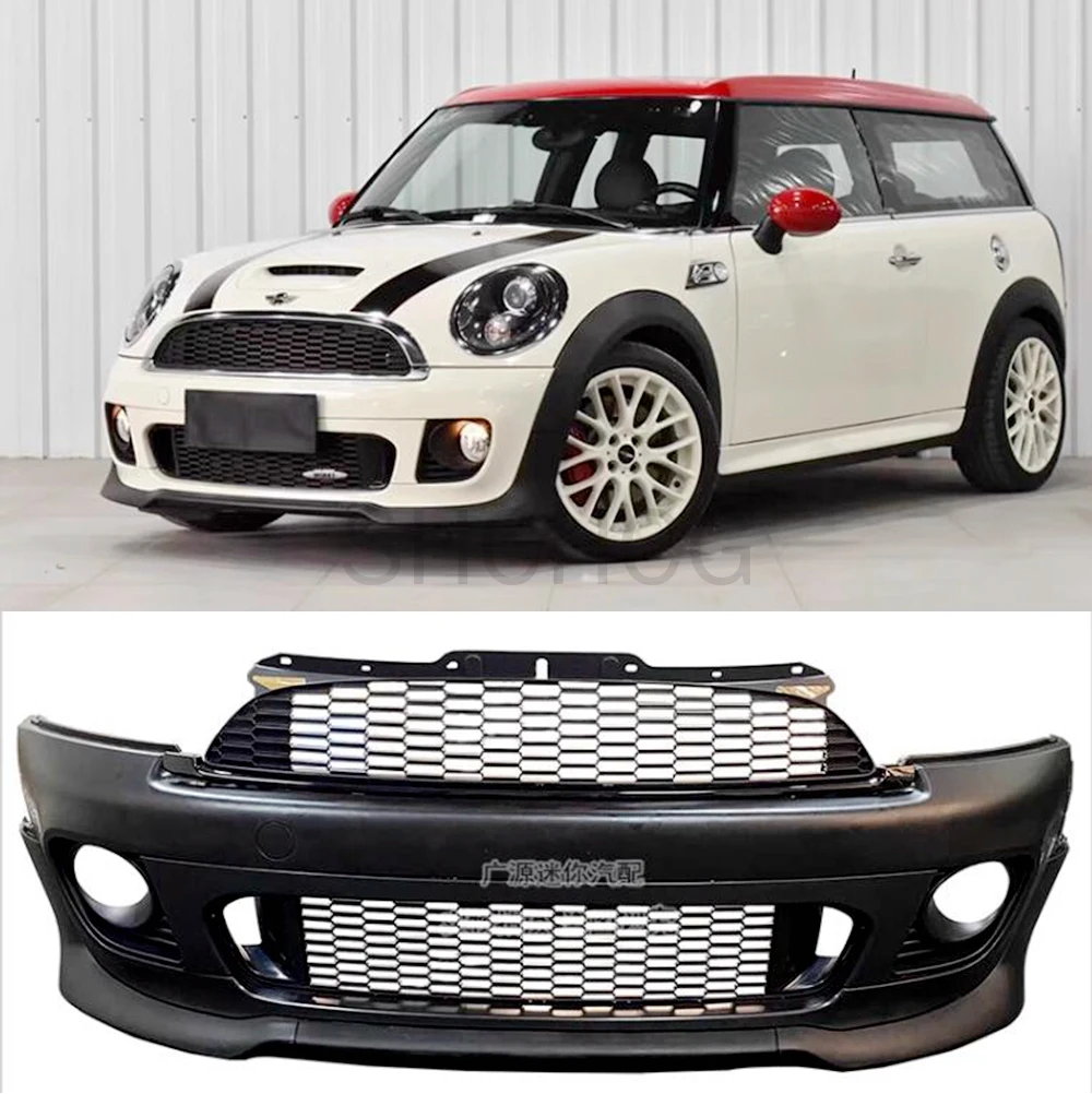 JCW-GP-Body-Kit-com-saia-lateral-Bumper-apto-para-BWM-Mini-Cooper-R55 ...