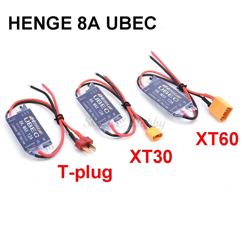 HENGE 8A UBEC Output 5V/6V/7.4V Max 12A Inport 7V-25.5V 2-6S Lipo ...