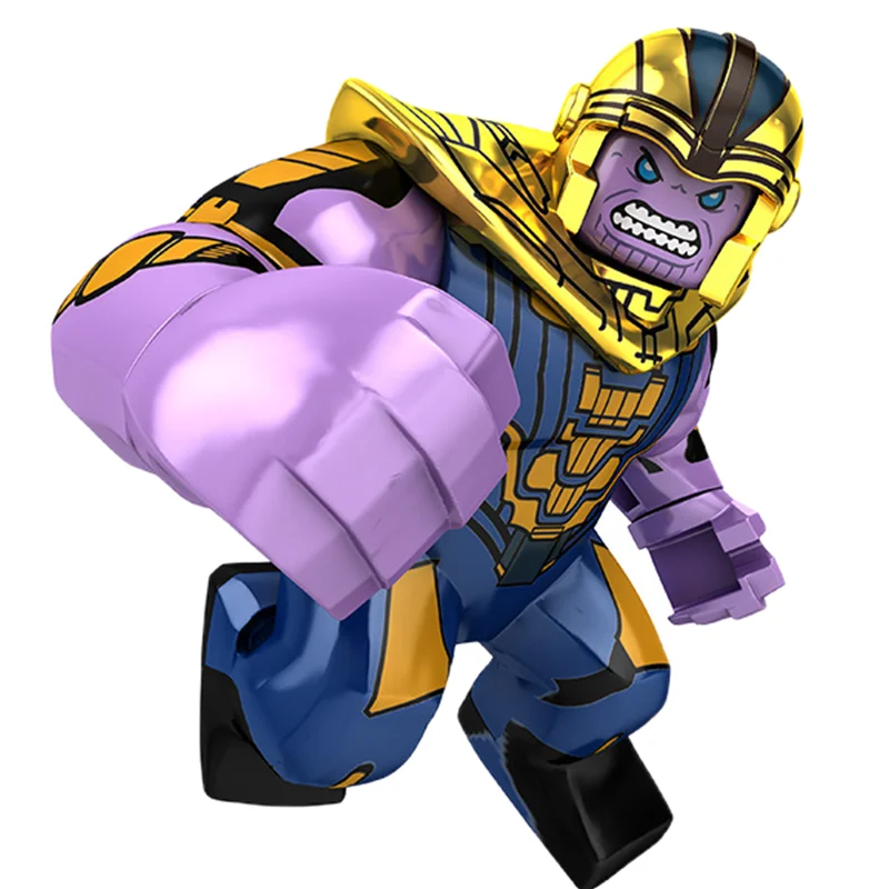 Bloques de construcción de Disney, minifiguras, gran duende, Spiderman ...