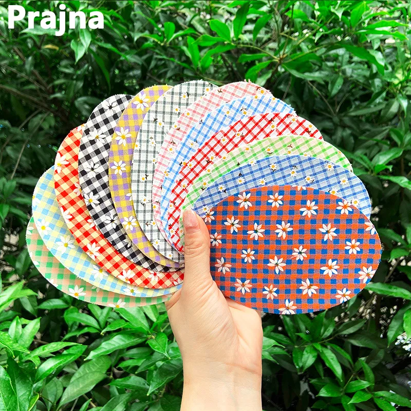 Small-daisy-printing-Elbow-Knee-Patches-On-Patch-For-Clothing-Jeans ...