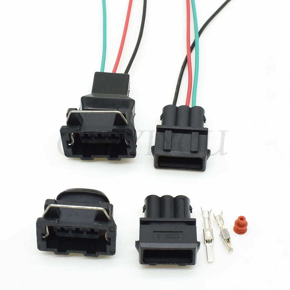 1-Set-3-Pin-Way-Automotive-Waterproof-Socket-Plastic-Housing-Wiring ...