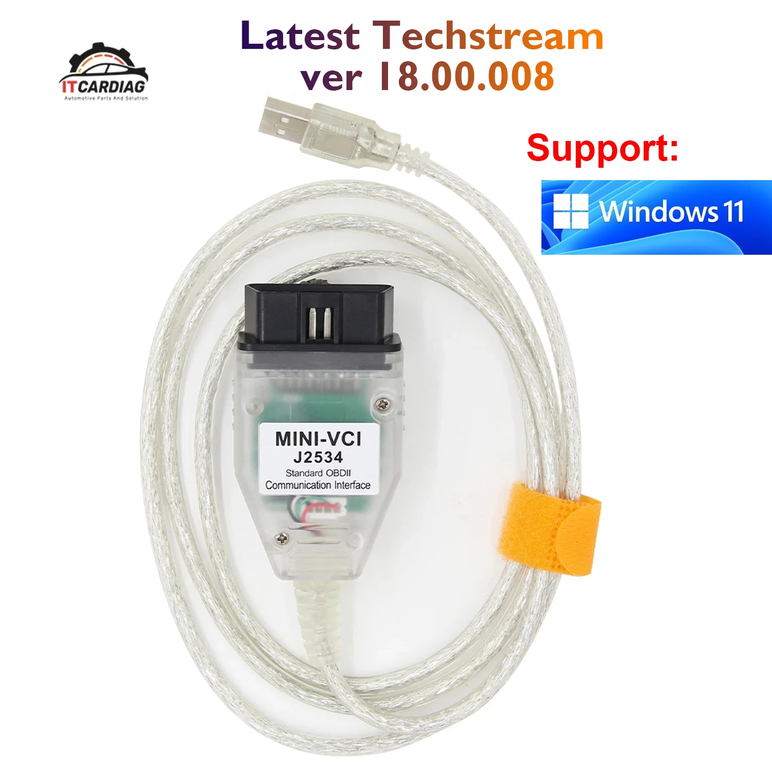 02/2023 Mini Vci For Toyota TIS Techstream V18.00.008 Minivci MINI VCI ...