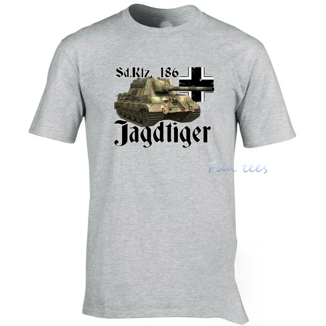 Tiger Tank German Panzer WW2 Wehrmacht T-Shirt Funny Retro Classic Tee ...