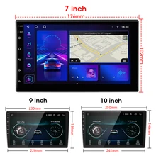 Universal 7 9 10″ 2 Din Android 11 Car Radio Multimedia Video Player ...