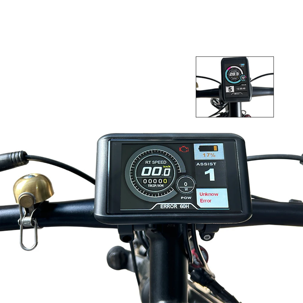 High-Quality-Brand-New-Color-Display-Bike-Screen-USB-Charging-36V-48V ...