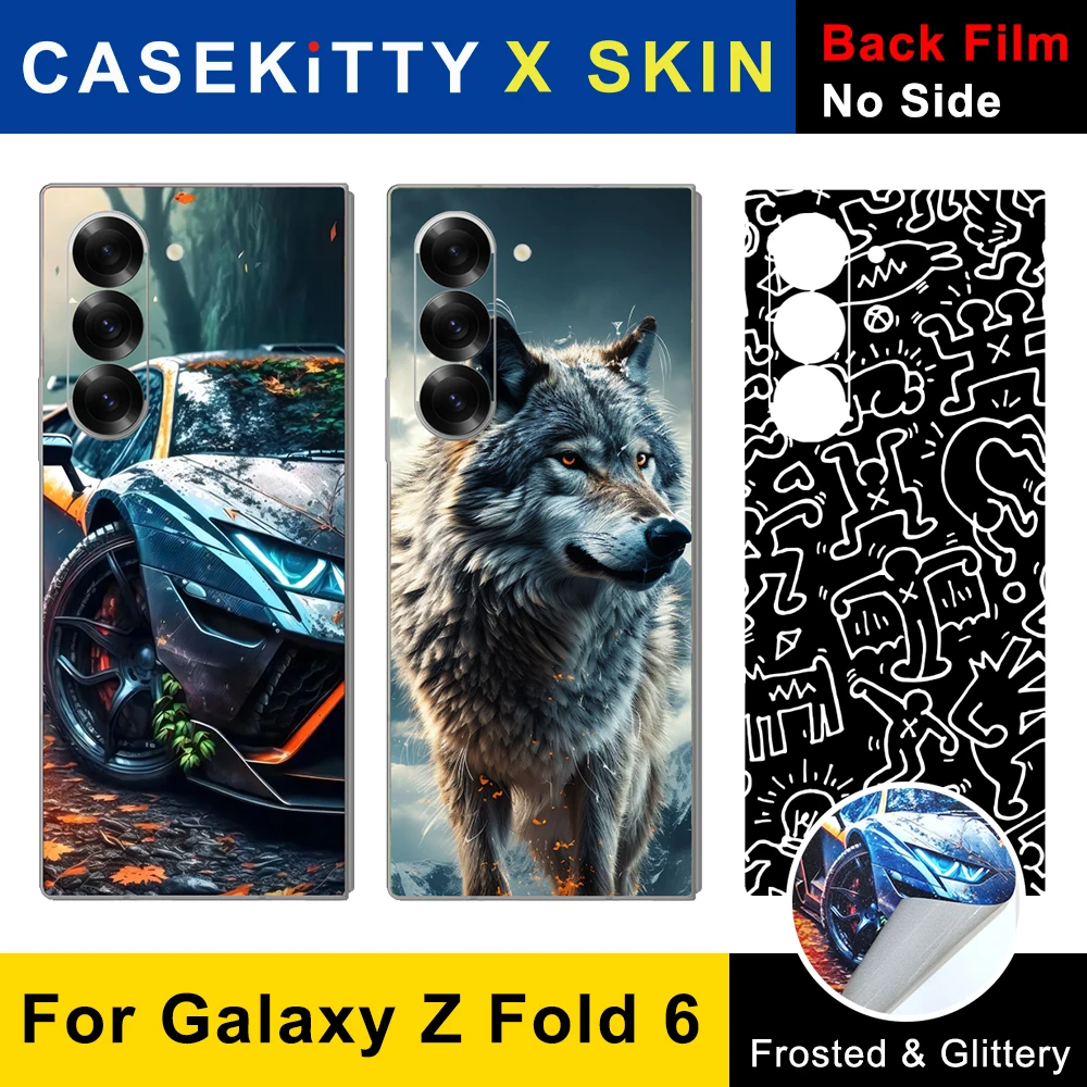 CASEKiTTY-Skin-Wrap-For-Samsung-Galaxy-Z-Fold-6-Back-Film-Z-Fold-6 ...
