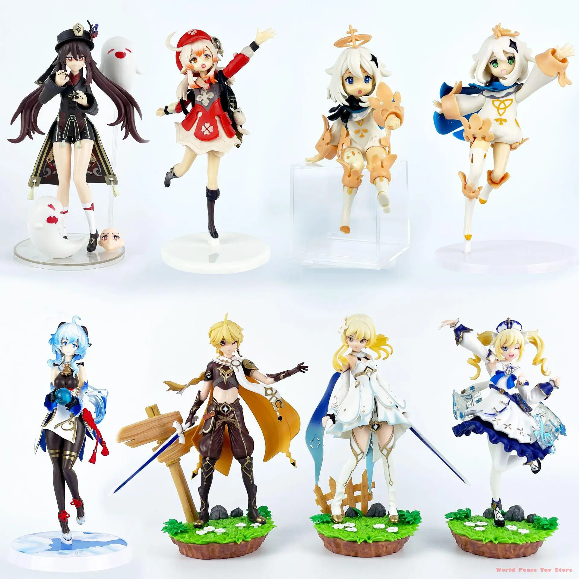 Aixlan Genshin Impact Account Action Figure Anime Game Genshin Impact ...