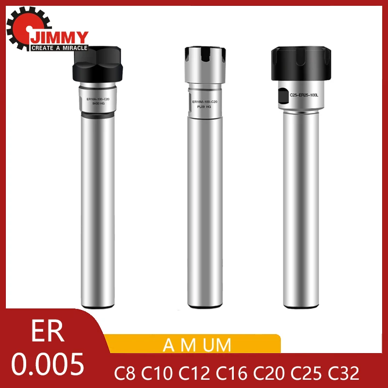 JIMMY-ER8-ER11-ER16-ER20-M-A-UM-Milling-Cutter-Extension-Rod-CNC-Tool ...