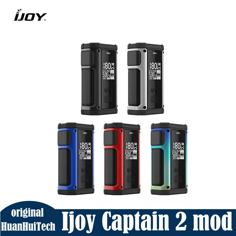 Original-Ijoy-Captain-2-180W-Box-Mod-510-Threaded-Temperature-Control ...
