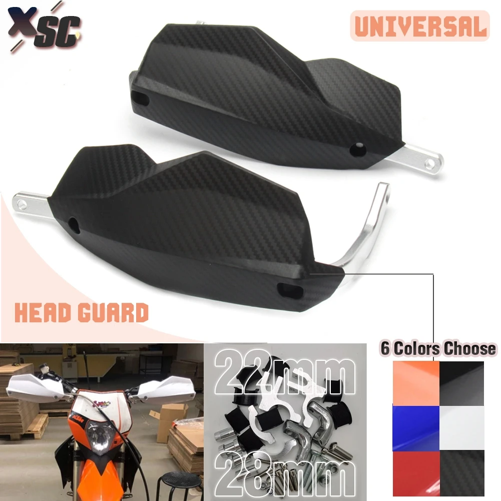 22MM 28MM Motorcycle Hand Guards Handle Protector Handguard Handlebar ...