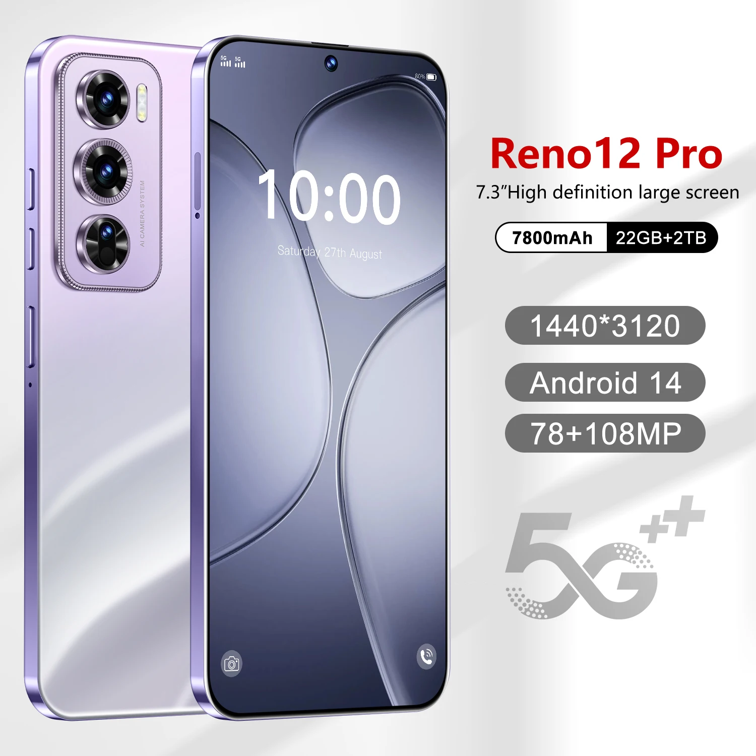 2024-5G-GPS-versi-n-Global-Ultra-Smartphone-Reno-12Pro-16GB-1TB-7800mAh ...