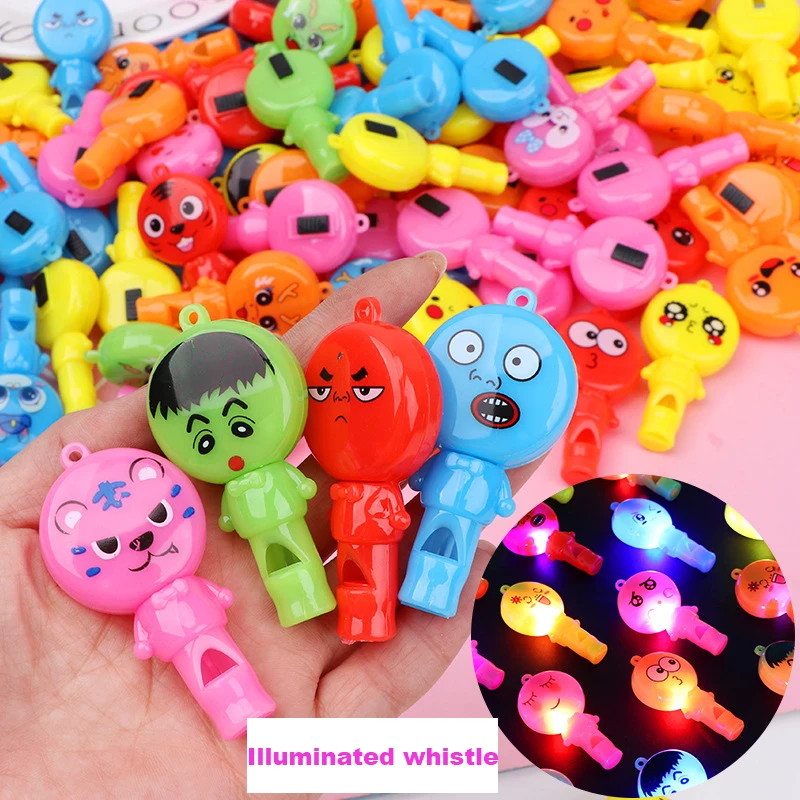 5-Pcs-Children-s-Luminous-Toys-Creative-Cartoon-Funny-Luminous-Whistle ...