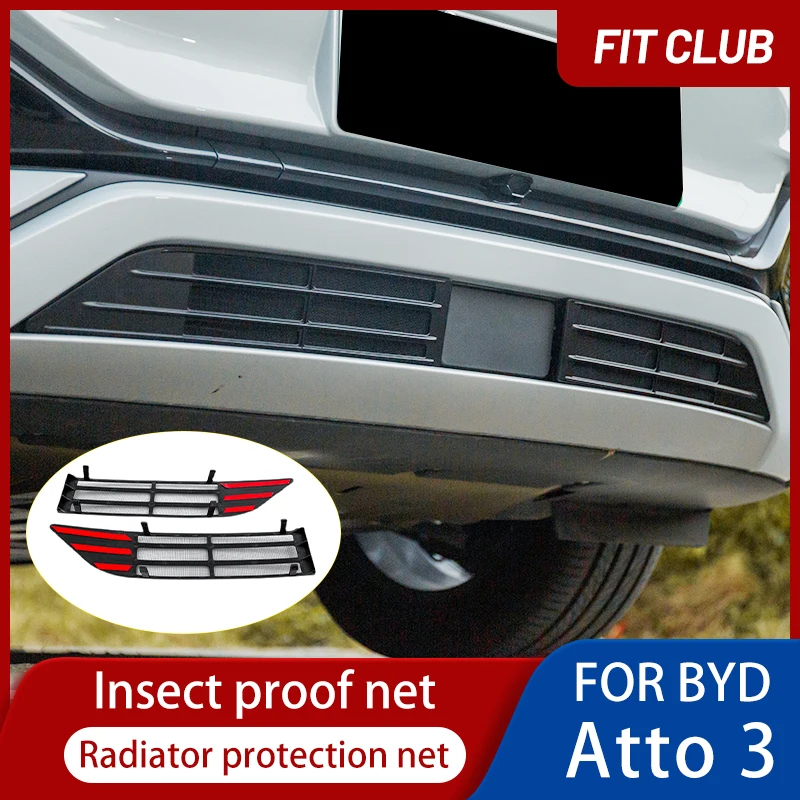 For Byd Atto 3 Yuan Plus 2022 Automobile Insect Proof Net Water Tank ...