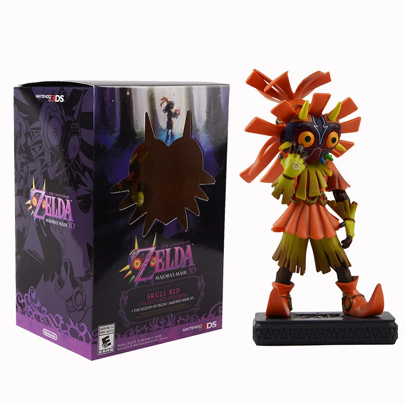 The-Legend-Of-Zelda-Majoras-Mask-Link-Skull-Kid-Anime-Figure-Game ...