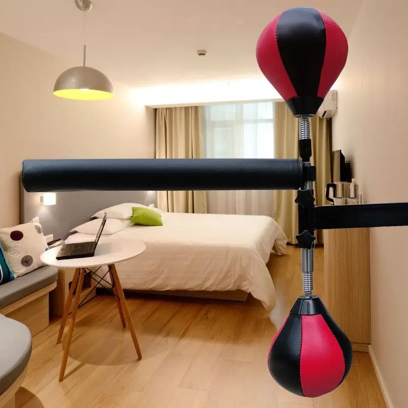 Wall-mounted-Rotating-Stick-Target-Boxing-Reaction-Target-Dodge-Trainer ...