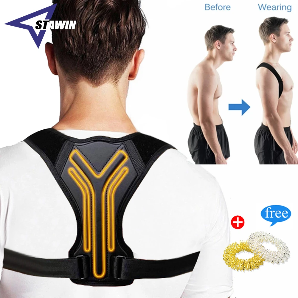 Adult Back Posture Corrector Corset Clavicle Spine Posture Correction ...