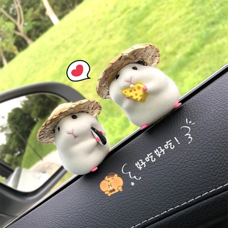 Hamster-Car-Decoration-Window-Side-Car-Interior-Decoration-Cute-Mouse ...
