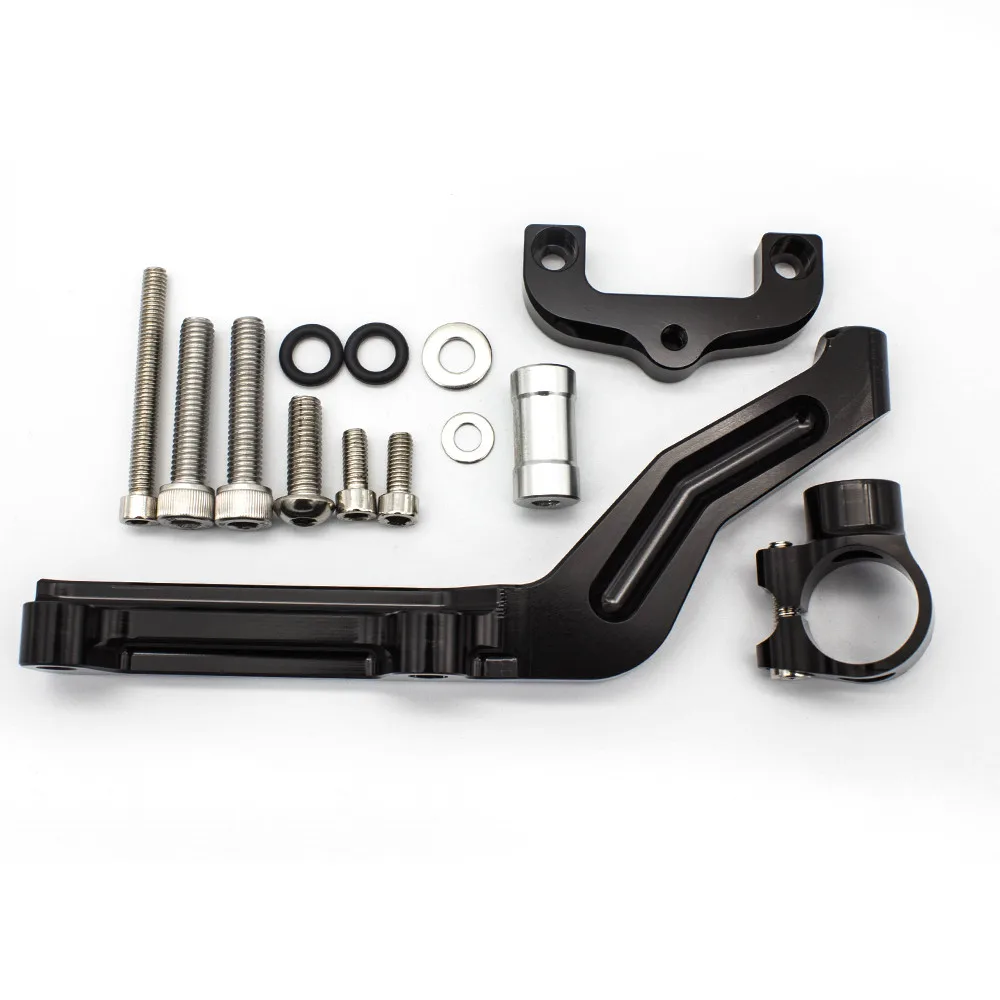 Steering Damper Stabilizer Bracket Mounting kit for Kawasaki Z650 Z 650 ...