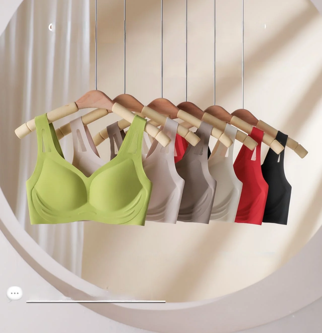 Ropa-interior-c-moda-sin-costuras-para-mujer-sujetador-fino-con-espalda ...