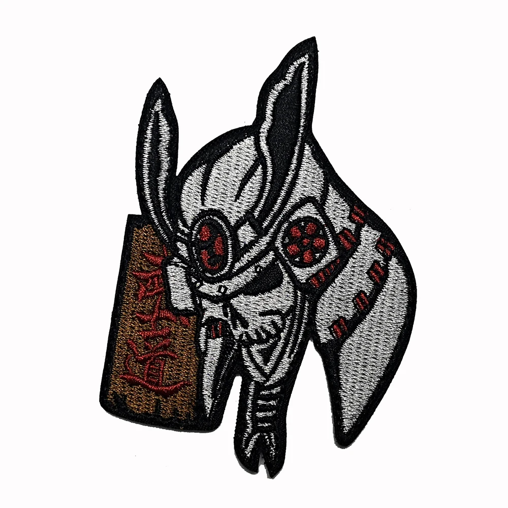 Patch Samurai Tactical | Samurai Japan Patches | Embroidery Patches | Accessory Hook - Patches ...
