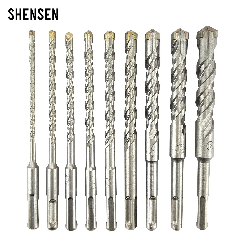 1Pc-Concrete-SDS-Plus-bit-Cross-Cutter-head-double-auger-Hammer-110mm ...